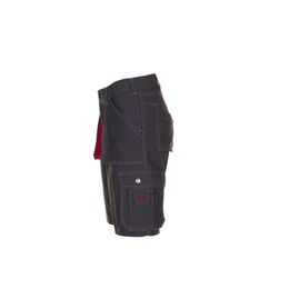 Planam Shorts Shorts Basalt anthrazit/rot Größe XXXL (1-tlg)