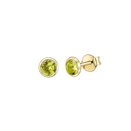 Vivance Paar Ohrstecker 585/- Gelbgold Peridot, gelb