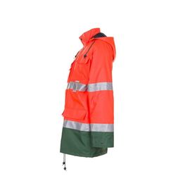 Planam Arbeitshose Parka Warnschutz orange/grün Größe M (1-tlg)