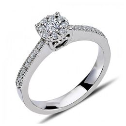 EinStein Diamant Verlobungsring Diamant Solitär Ring 1
