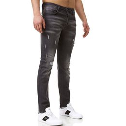 John Kayna Slim-fit-Jeans Herren Jeans Slim Fit Jeanshose Denim Herrenjeans Designer Herrenhose (Jeanshose Designerjeans Bootcut