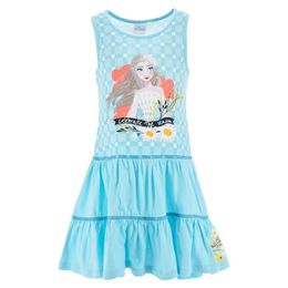 Disney Frozen Trägerkleid Elsa Kleid Träger-Kleid Sommer Dress
