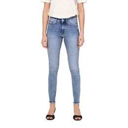 Only Skinny-fit-Jeans ONLBLUSH MID SK ANK RAW DNM REA694 mit Stretch