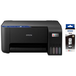 Epson EcoTank »ET-2811« Multifunktions Tintenstrahldrucker inkl. zusätzlicher Tintenflasche schwarz