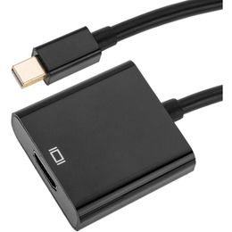 Passiver Adapter von MiniDisplayPort-Stecker auf HDMI-Buchse mit 4K@1080p Auflösung - Cablemarkt