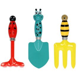 Gartenwerkzeug für Kinder Spaten Harke & Gabel - 3 er Set - Esschert Design