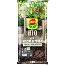 Compo - bio Mini-Hochbeeterde torffrei - 20 Liter