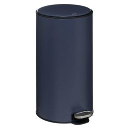 Atmosphera - Metall-Abfalleimer delta 30 Liter atmosphärisch - blau - Bleu canard