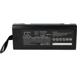 vhbw Akku kompatibel mit Mindray VS600, iMEC 10, iMEC 12, iMEC 8, iPM 10, iPM 12, iPM 8 Medizintechnik (6800mAh, 11,1V, Li-Ion)