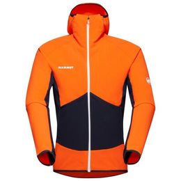 Mammut - Eiger Speed ML Hybrid Hooded Jacket - Fleecejacke Gr S orange