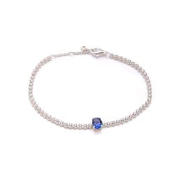 Pandora Silber-Armkette mit Kristallen - 20