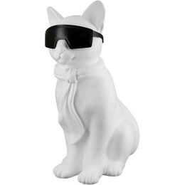 Casablanca by Gilde Tierfigur Katze mit Brille Hero Cat (1 St), schwarz|weiß