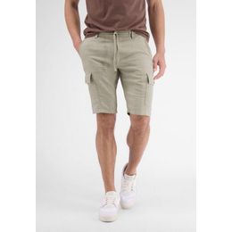 Lerros Bermudas Lerros Cargo Bermuda in sommerlichem Leinen Mix, grau