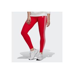 adidas originals Leggings ADICOLOR CLASSICS 3-STREIFEN (1-tlg), rot