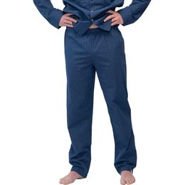 greenjama Pyjama-Hose in Dunkelblau - S