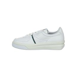 Lacoste Leder-Sneakers "Quantace" in Weiß - 36