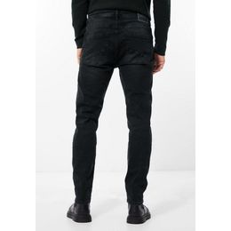 Street One MEN Gerade Jeans 5-Pocket-Style, schwarz