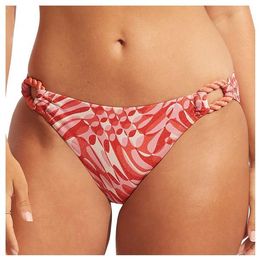 Seafolly - Women's Poolside Hipster Pant - Bikini-Bottom Gr 14 bunt