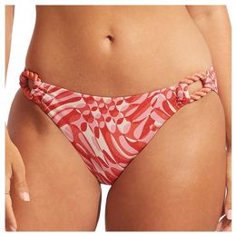 Seafolly - Women's Poolside Hipster Pant - Bikini-Bottom Gr 12 bunt