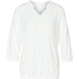 Adagio Shirt, Split-Neck, 3/4-Arm, für Damen, weiß, 46