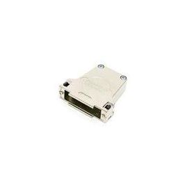 Molex FCT Metal Backshell for D-Sub Connector Shell Size 3 Straight Dual Cable Outlet with Locking Screws - 172704-0094