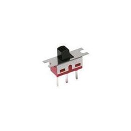 C&K Slide Switch 3 Position SPDT Latched 6A 28VDC Solder Terminal THT Straight - 1101M2S3CQE2