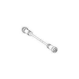 Molex Mini-Change A-Size Double-Ended Cordset 5 Poles Male (Straight) to Female (Straight) 16 AWG Yellow TPE 10m (32.81') - 1300100106