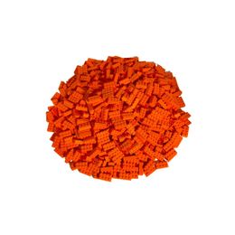 Lego® Spielbausteine Lego® 2x4 Steine Hochsteine Orange