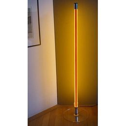 XENON LED Wandleuchte 9779 LED Stab VISION 24 W 153 cm EK Kabel-weiß Kunststoff-Röhre Orange
