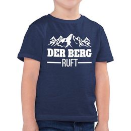 Shirtracer T-Shirt Der Berg ruft Kinder Sport Kleidung