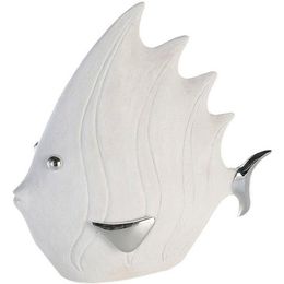 Gilde Tierfigur Fischfigur (1 St), weiß