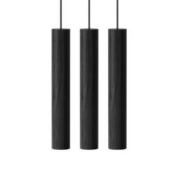 Umage - Chimes Cluster 3 LED-Pendelleuchte, Ø 3 x 22 cm, schwarz
