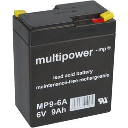 Multipower Multipower Blei-Akku MP9-6A Pb 6V / 9Ah Bleiakkus