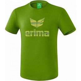 Erima T-Shirt Essential Twist of Lime Shirt Logo mit 3D-Optik