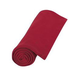 TRIGEMA Tagesdecke »Fleecedecke« rubin 100 % Polyester