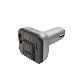 Hama FM-Transmitter FM-Transmitter mit Bluetooth®- und Freisprechfunktion KFZ-Transmitter