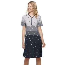 Hajo Nachthemd Damen Nachthemd (1-tlg) mit Sternen