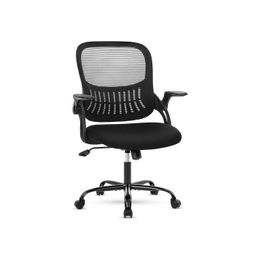 JOEAIS Bürostuhl Chefsessel Schreibtischstuhl Stuhl Office Chair Drehstuhl (Verstellbarer Lordosenstütze Armlehne