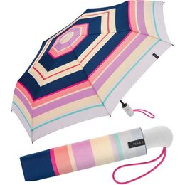 Esprit Langregenschirm Damen-Taschenschirm klein und stabil mit Automatik