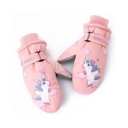 LENBEST Skihandschuhe Skihandschuhe Kinder Skihandschuhe wasserdichte Winterhandschuhe Warme Handschuhe für Mädchen und Jungen