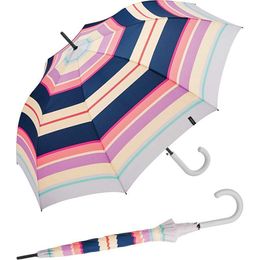 Esprit Langregenschirm Damen-Stockschirm groß und stabil mit Automatik