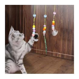 FIDDY Tier-Intelligenzspielzeug 3er-Pack hängendes Katzenspielzeug