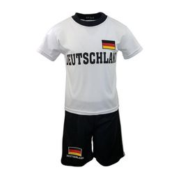 Hessis Fußballtrikot Fan Set Deutschland Germany Trikot + Shorts js882 (Set