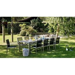 Niehoff GARDEN Gartentisch Niehoff Newport Ausziehtisch Aluminium/HPL 180