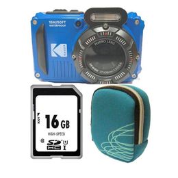 Kodak PixPro WPZ2 blue Set Angebot Tasche türkis Kompaktkamera