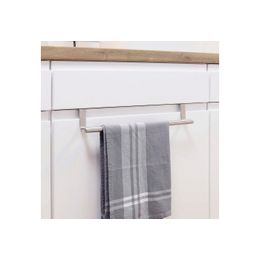 Haushalt-International Haushalt International Handtuchhalter Küchen-Handtuchhalter aus Edelstahl Maße: ca. 40 x 8