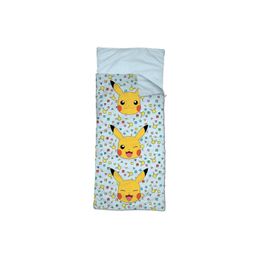 POKÉMON Ganzjahresschlafsack Pokemon Pikachu Kinder Fleece Schlafsack 70x165 cm