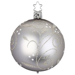 Inge Glas INGE-GLAS® Weihnachtsbaumkugel Winterbeeren silber (1 St)