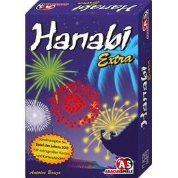 Abacus Spiele ABACUSSPIELE Spiel, Hanabi Extra Kartenspiel inklusive Kartenhalter