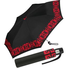 Pierre Cardin Langregenschirm schlanker Damen-Taschenschirm mit Auf-Zu-Automatik